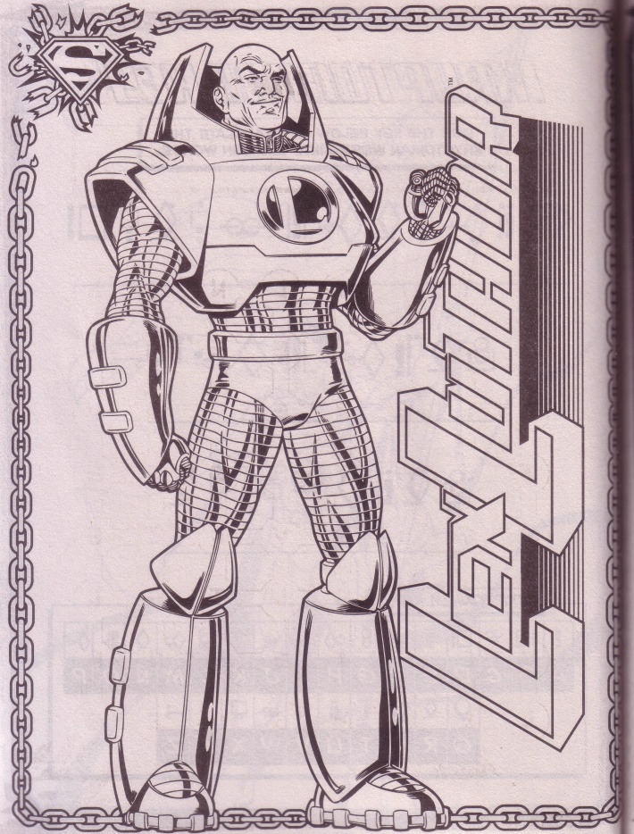 Moongem Comics: Superman Jumbo Coloring And Activity Book From 2010