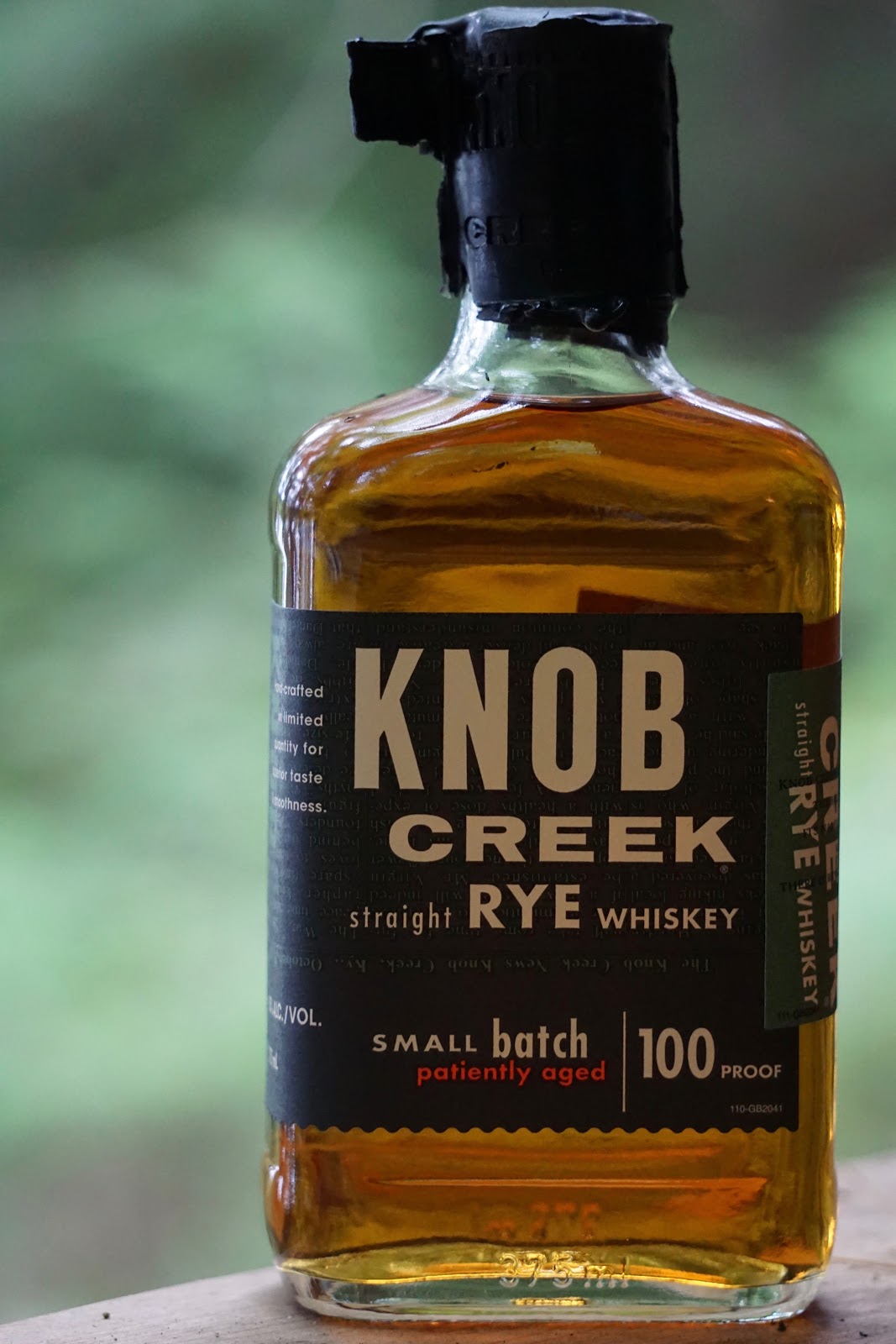 Knob Creek Rye Whiskey...