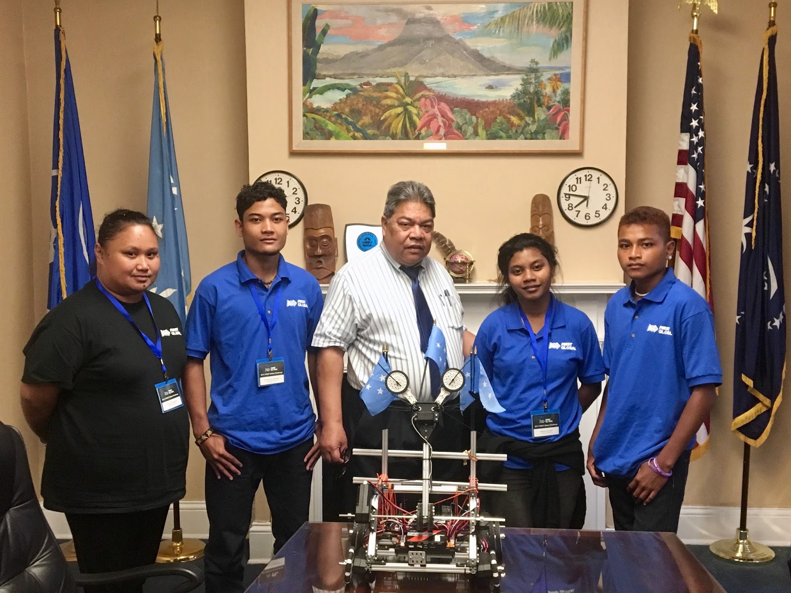 Habele: Micronesia Students Proudly Compete in Robotics "Olympics"