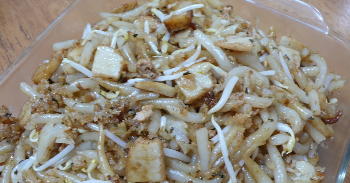 Fried Loh See Fun With Minced Meat