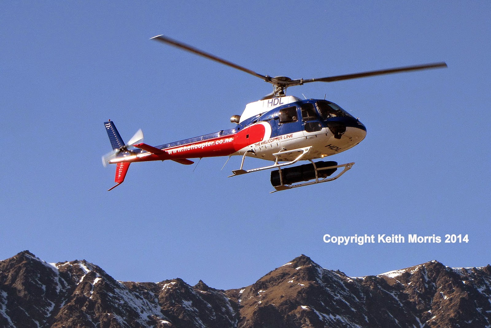 NZ Civil Aircraft: The Helicopter Line at Queenstown