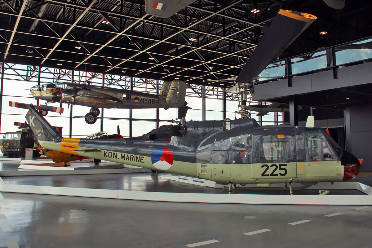 Eastwings: Agusta-Bell 204B(I) UH-1 * Royal Netherlands Navy * 225