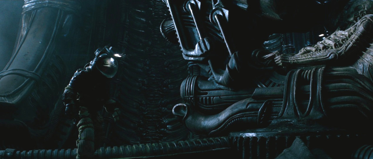 Space Jockey Alien Prometheus Comparison