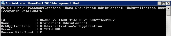 Renaming the SharePoint Admin Content Database to Follow SQL Server ... Renaming the SharePoint Admin Content Database to Follow SQL Server ...