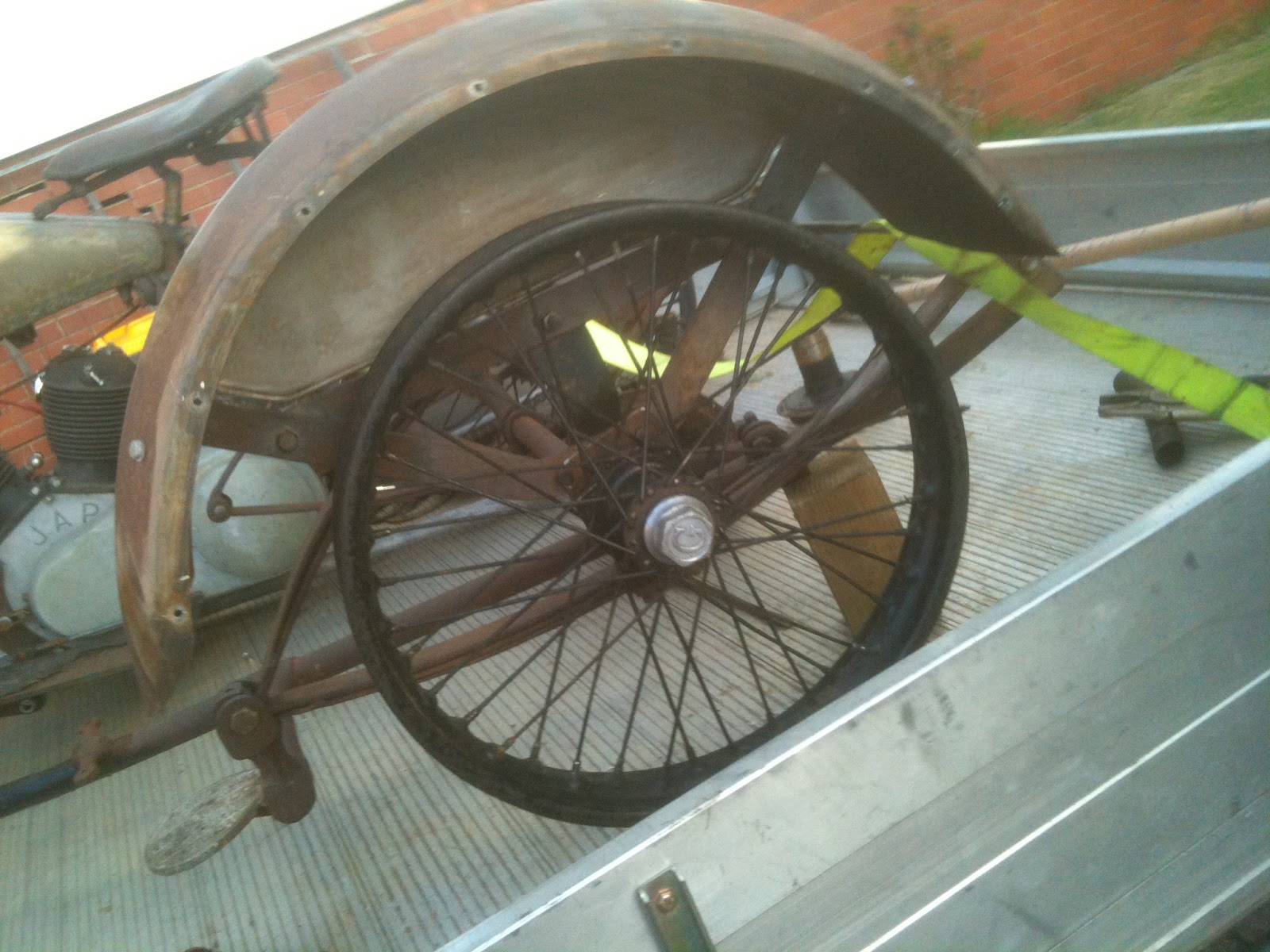 CK's Cannonball Motorcycle 2012: History of our Goulding Sidecar