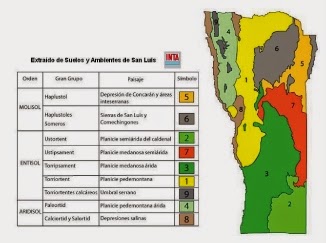 El suelo que pisamos: Mapa de Suelos de San Luis