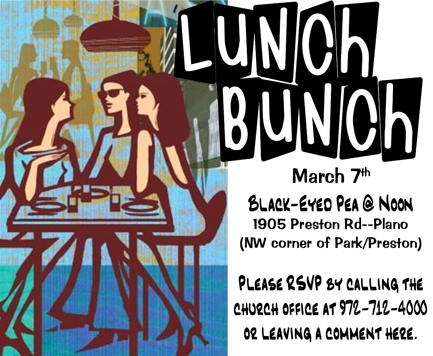 Cornerstone Women s Ministry March Lunch Bunch cornerstone-women-s-ministry-march-lunch-bunch