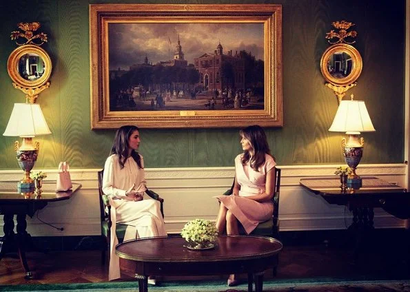 King Abdullah and Queen Rania visited Washington, DC