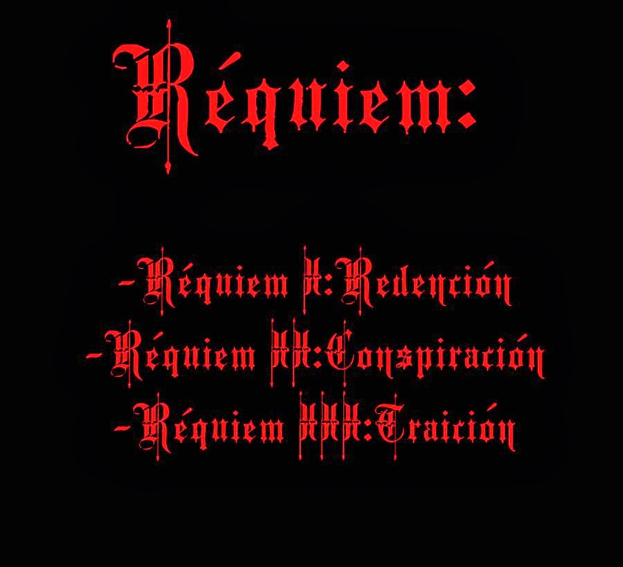 Leyendas de Thaindor: Réquiem Trilogía