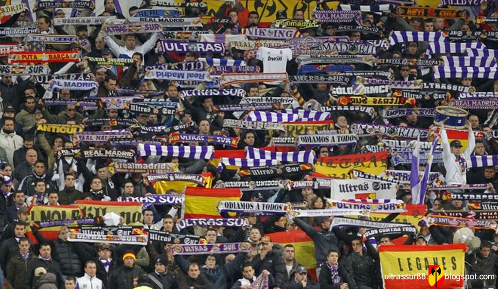 BUFANDAS ULTRAS SUR Y BANDERAS: ULTRAS SUR