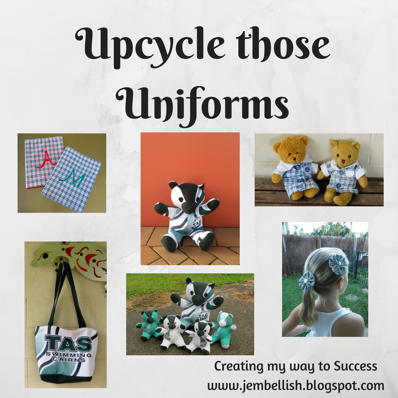 Creating my way to Success: Upcycle those Uniforms