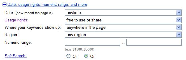Creative Commons, Copyrights, and Google Images
