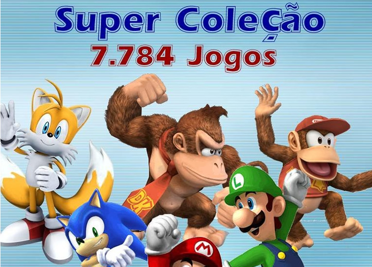 Super Coleção 7.784 Jogos – PS2 - Notebook Laptop