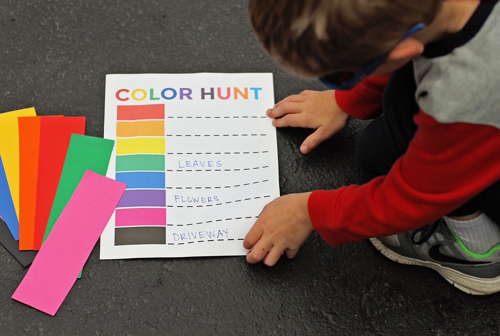 Running from the Law: Color Activities for Preschoolers