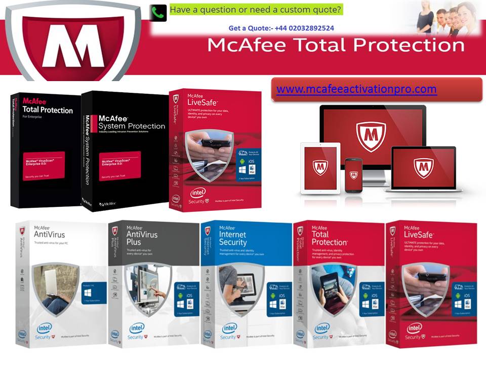McAfee Antivirus Install & Activate - mcafee.com/activate