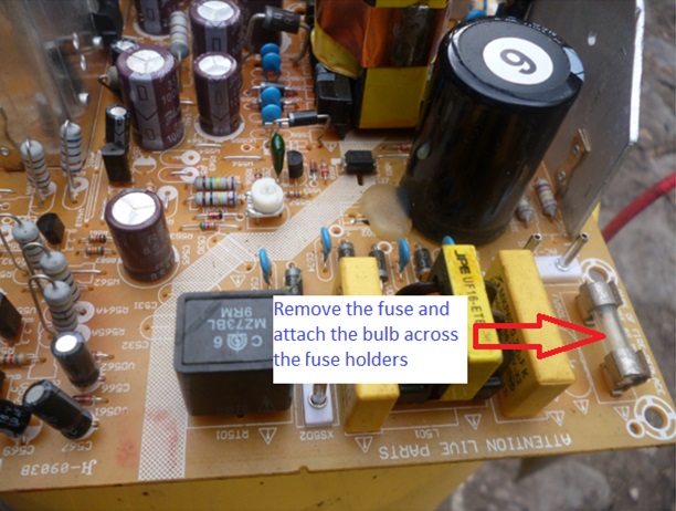electronics repair made easy: How series bulb current limiter works