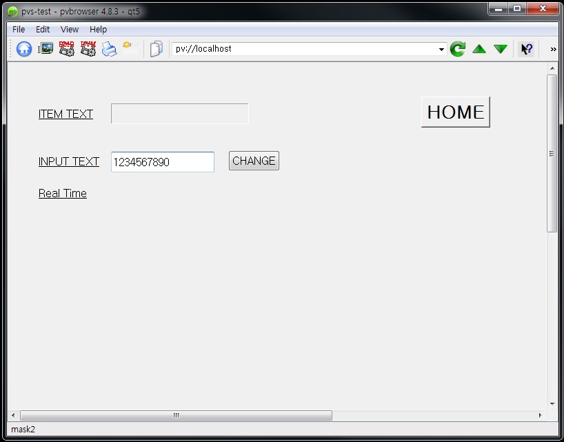 pvbrowser (opensource SCADA) 정리: pvdevelop 프로젝트 -UI 편집 방법 - lineEdit 위젯 사용법