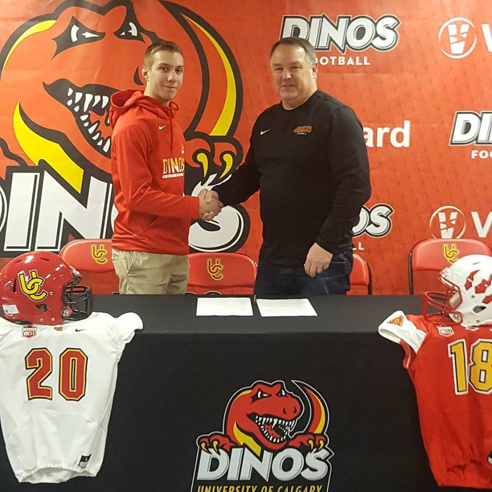 University of Calgary Dinos Football: WARRIOR GETS TO PLAY AT HOME AS A ...