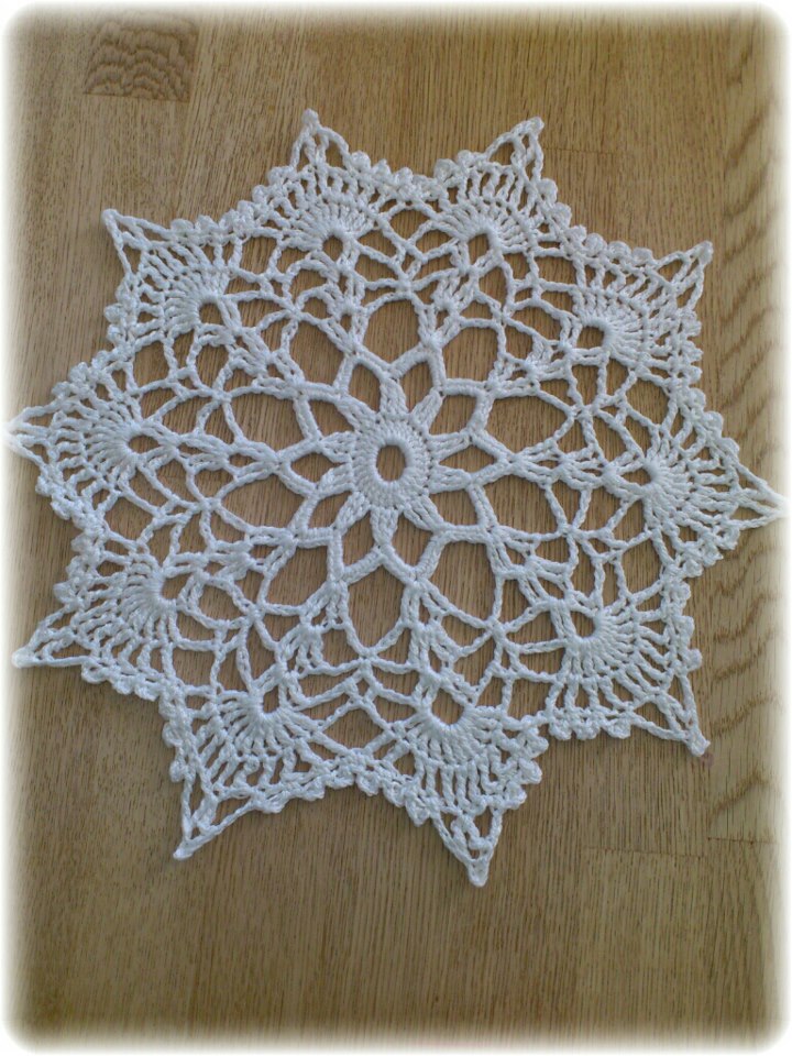 Stick och virka!: Virkade dukar till grannen