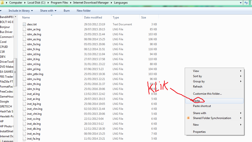 Cara menambah Bahasa Indonesia DI IDM(Internet download manager ...