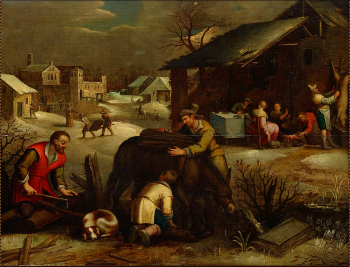 The Auction Augur: "Studio of Sebastian Vrancx" is a copy after Bassano