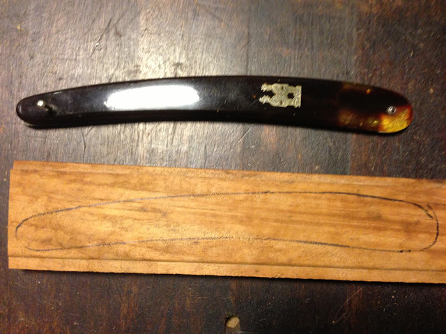 Straight Razor Scales from Scrap and from Scratch