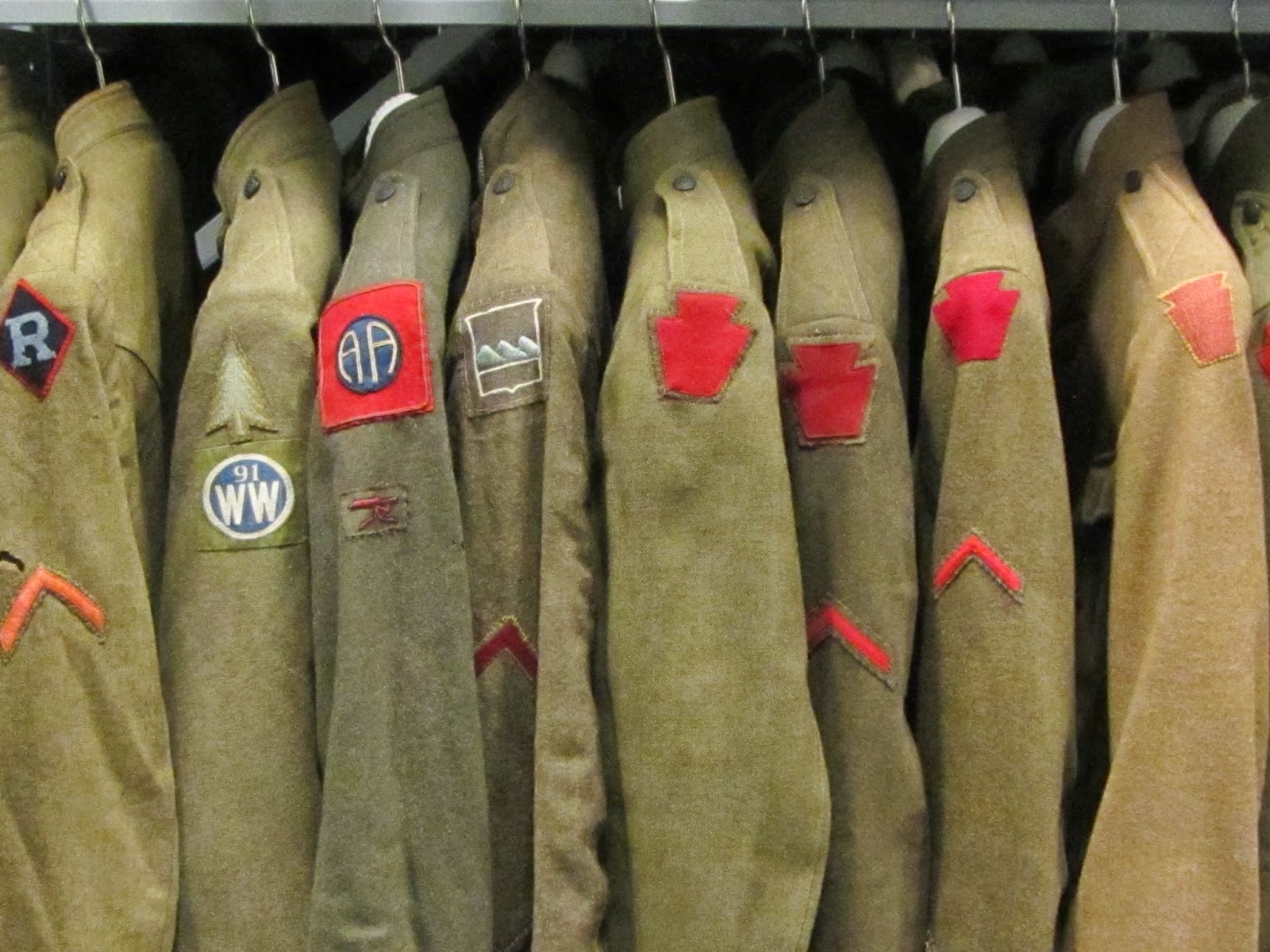 Lex Anteinternet: World War One Division Patches