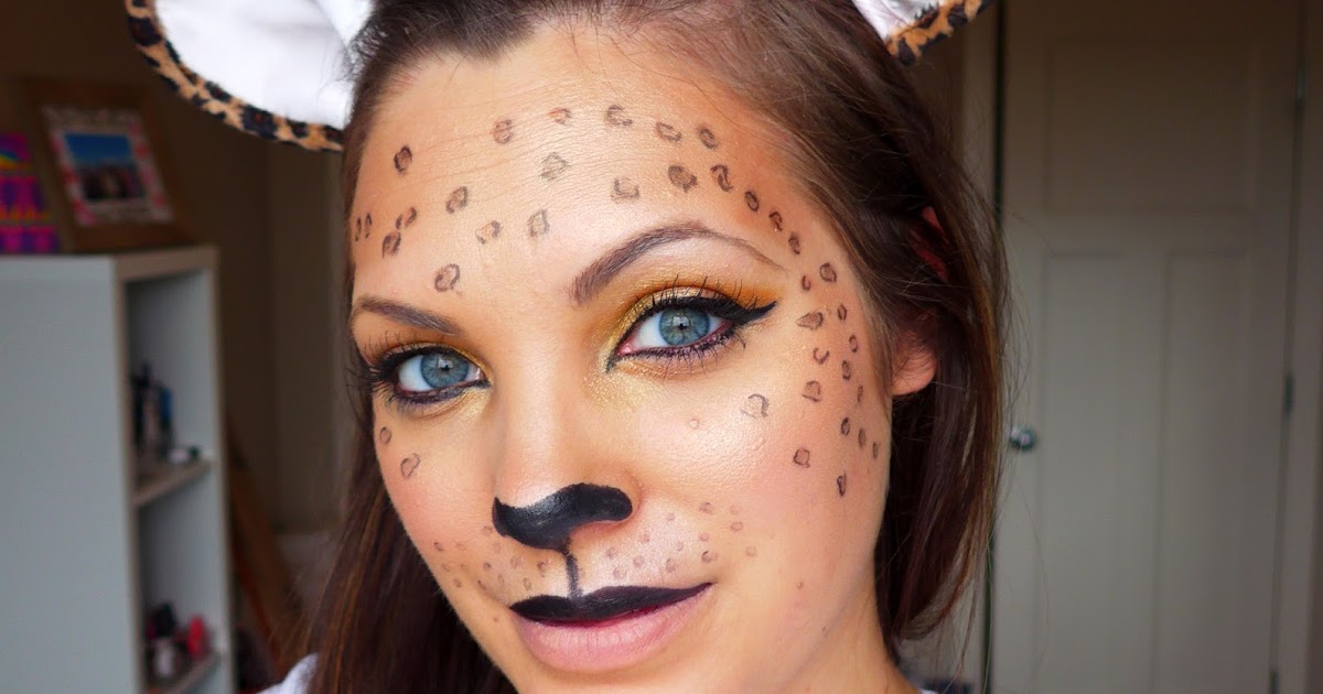Halloween Look - Leopard Makeup! | See the World in PINK