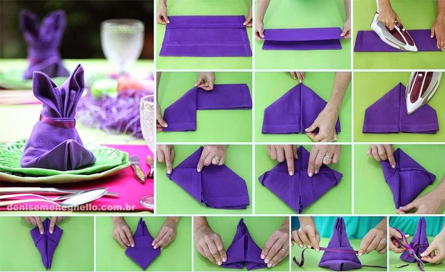 Wordless Wednesday : DIY Napkin Meja Makan - MyCherita