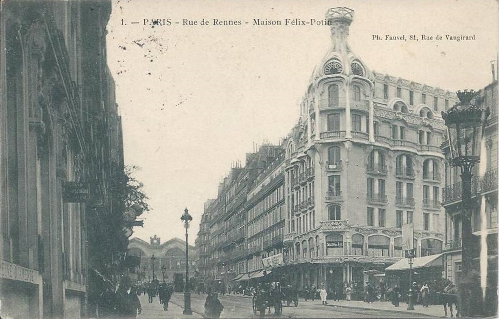 Commerces-Immarcescibles: Félix Potin - Rue de Rennes - Paris (1)