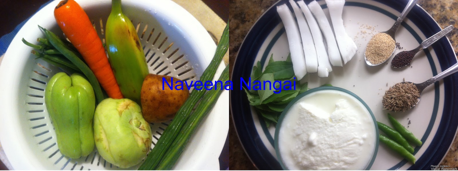 Avial - South Indian Vegetable Yogurt Curry