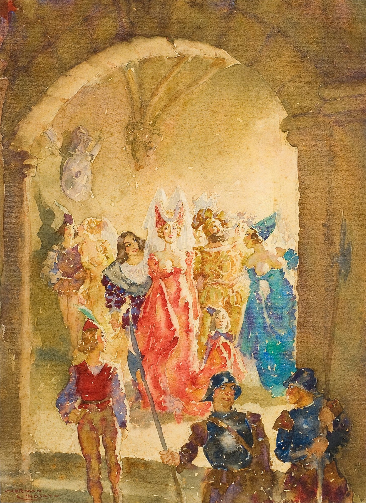 Norman Lindsay (1879-1969) | Tutt'Art@ | Pittura * Scultura * Poesia ...