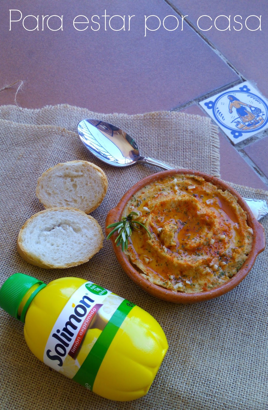 Para estar por casa: Puré de garbanzos {o hummus "a mi manera"}