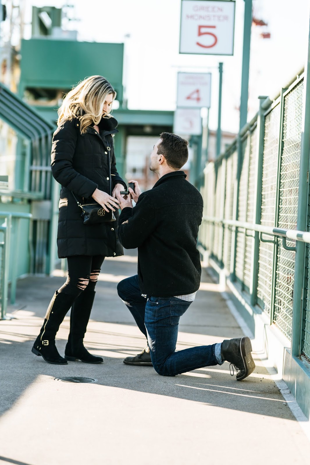 Boettcher/LeVangie Family Photos: Mike Howe proposed to Samantha Monahan