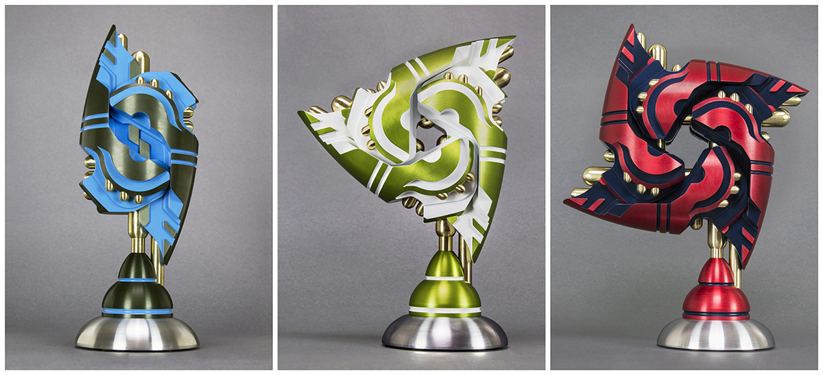 My Sculpture Blog: BB TG QR Triptych