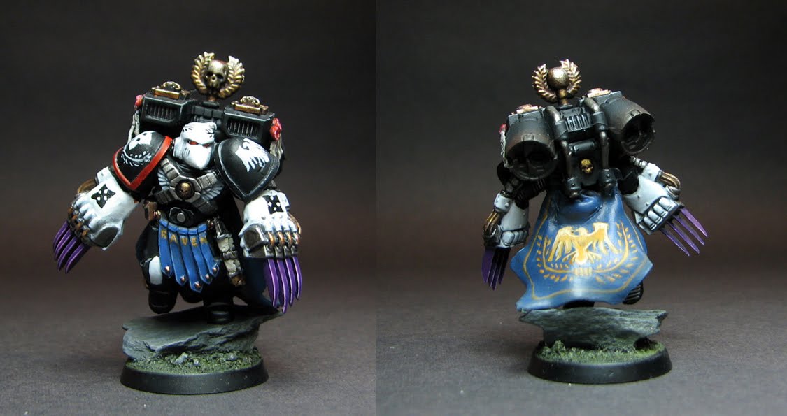 TheRavenSpire: Awesome raven guard captain