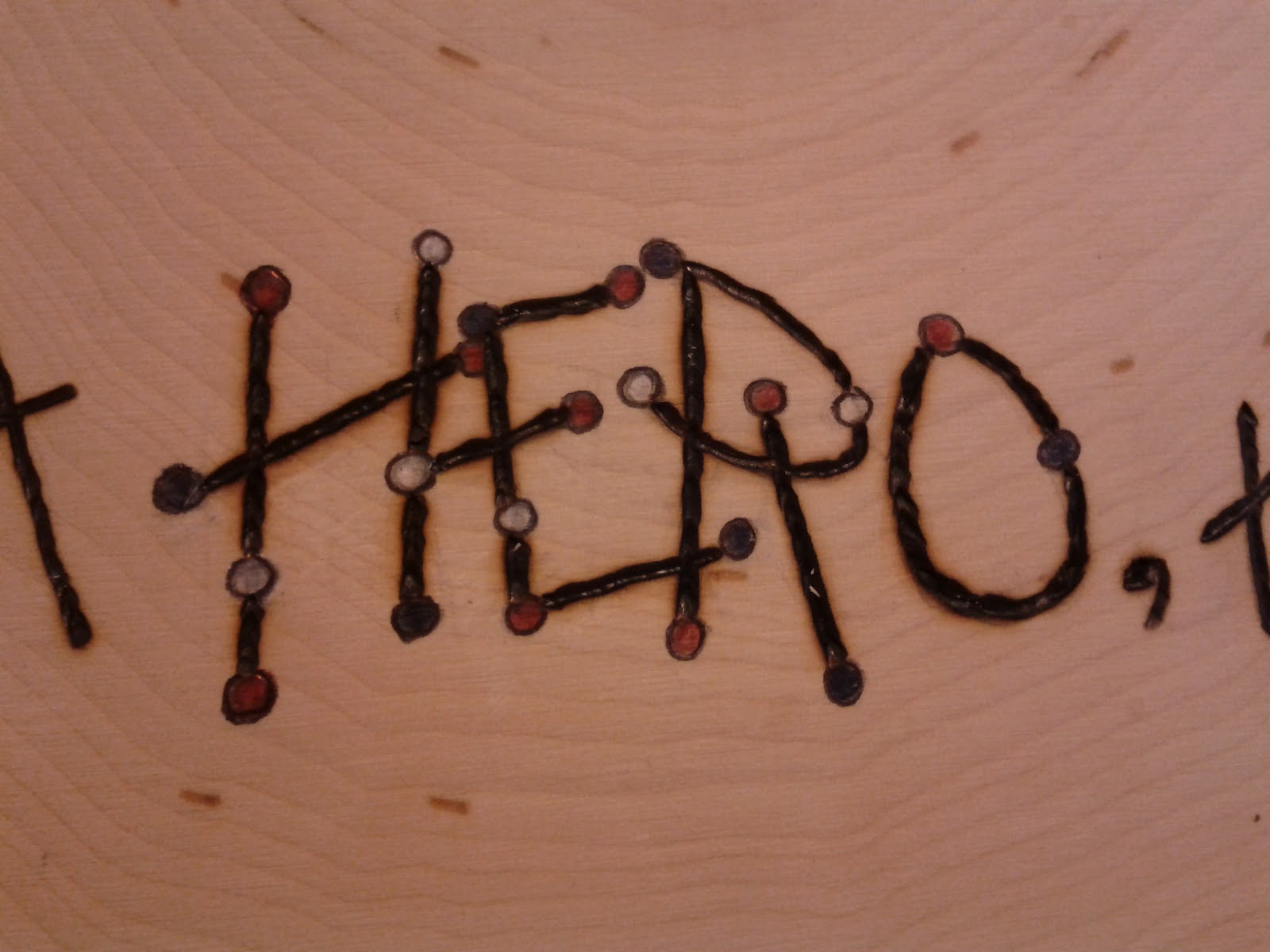 Daisy's Designs: "Hero" Plaque