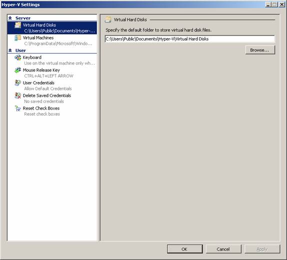 ITs Amazing IT Technical Support : Hyper-V File Storage and Permissions