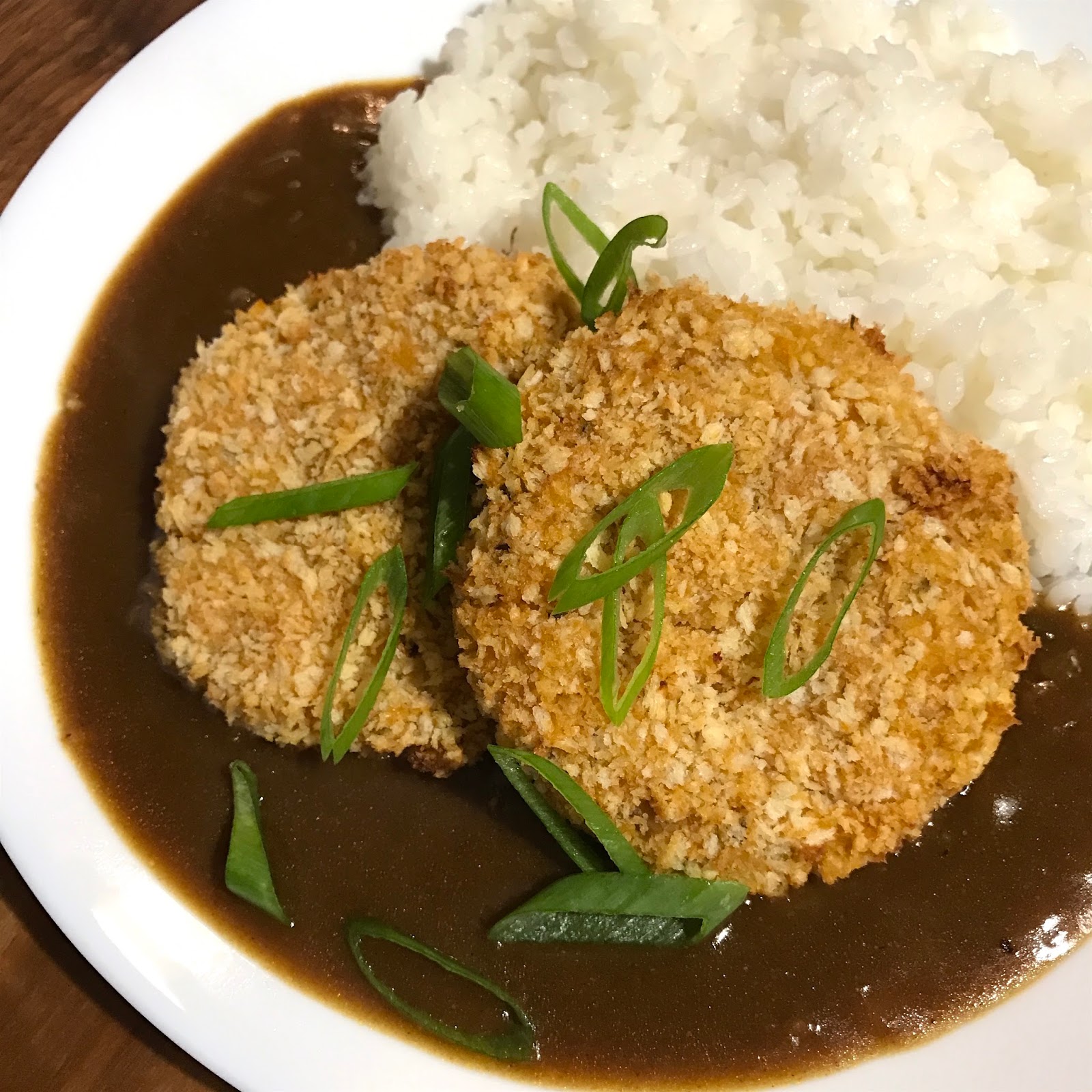 Japanese Pumpkin And Sweet Potato Korokke Curry / LUCY LOVES TO EAT