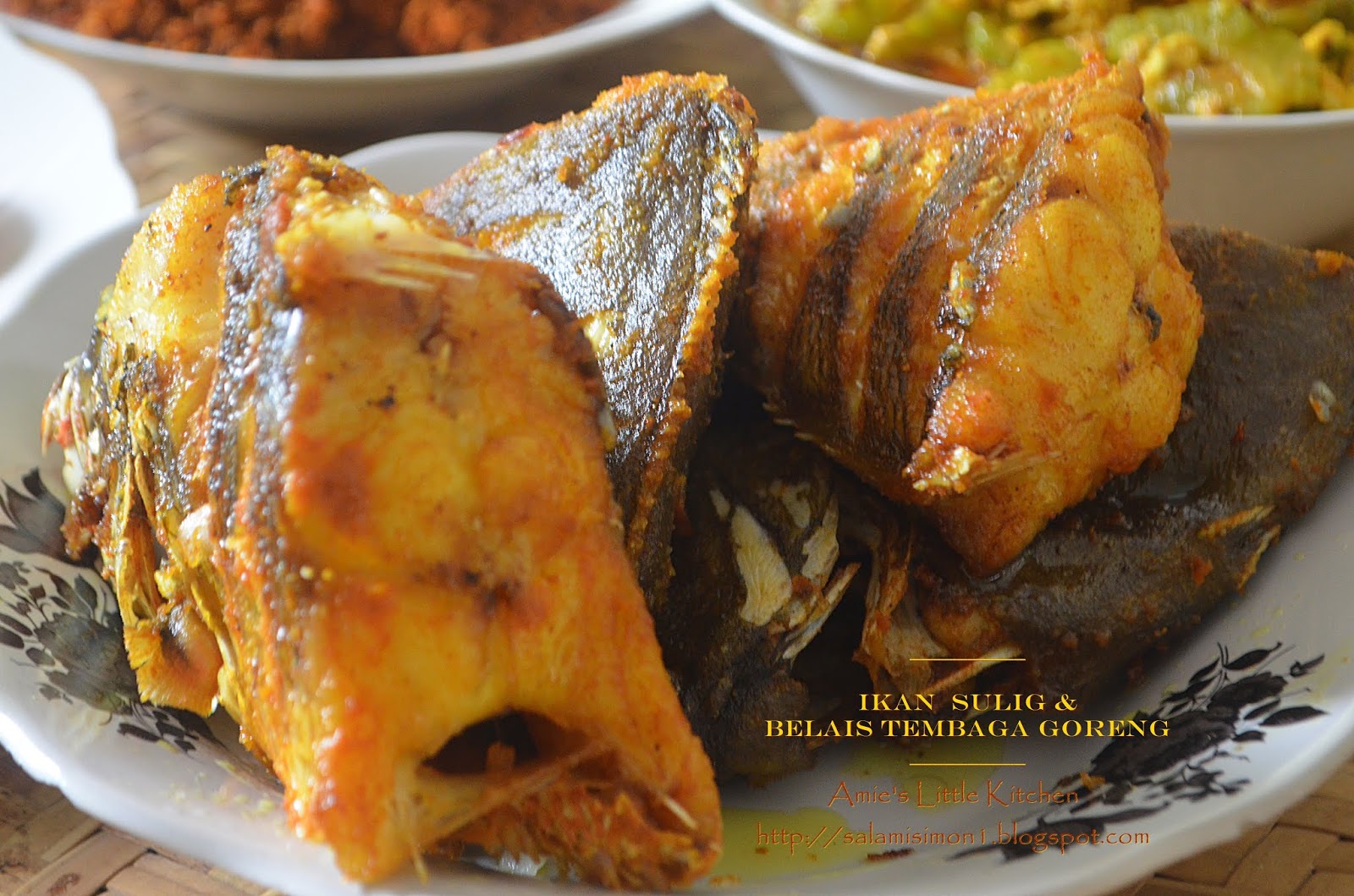 Peria Masak Kari, Sambal Mangga, Ikan Sulig & Belais Tembaga Goreng ...