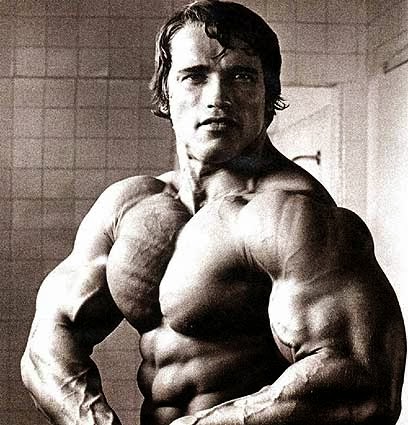 Arnold chest poses ~ How to build muscles