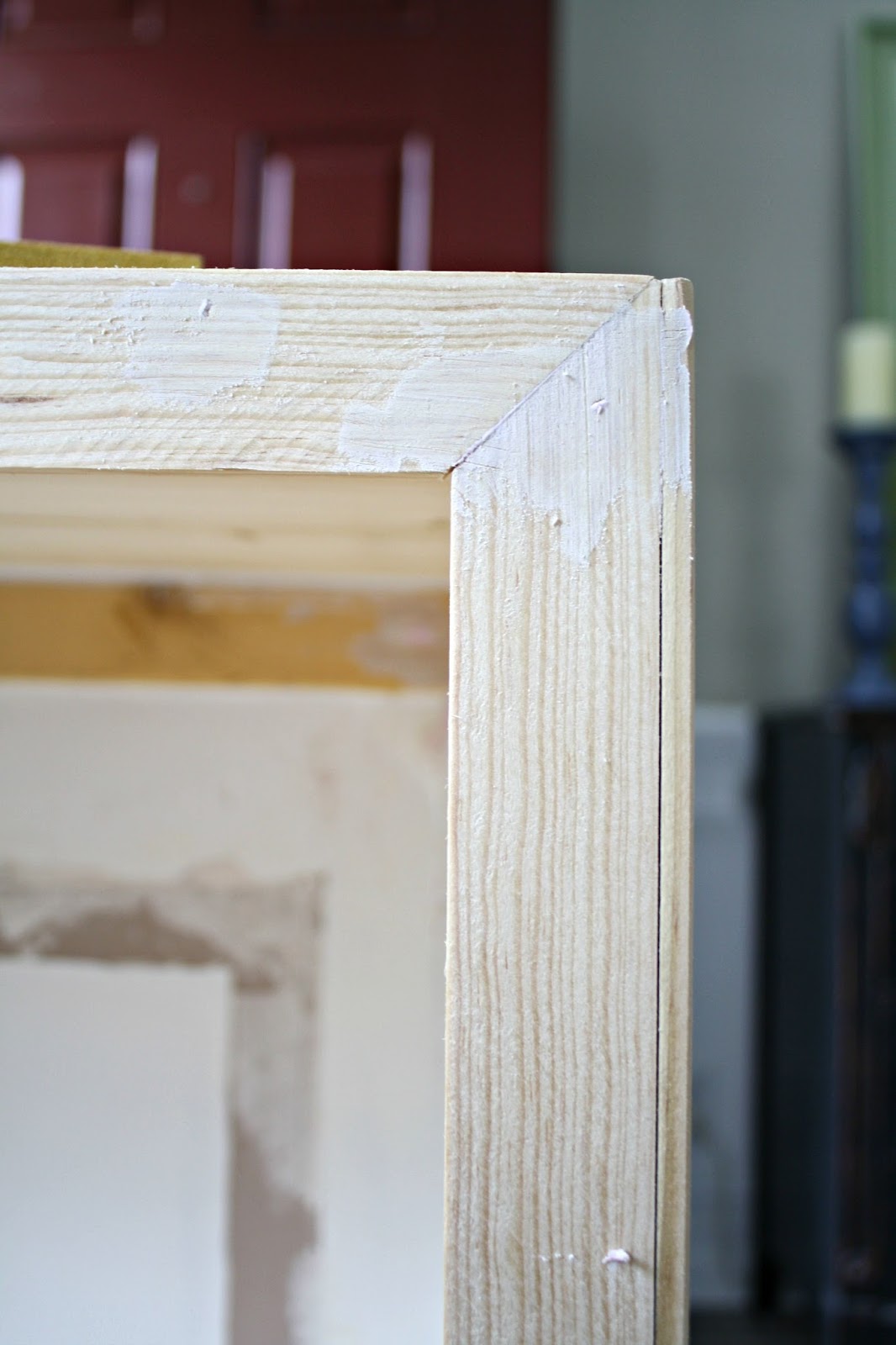 Half wall built in bookcase reveal | Thrifty Decor Chick | Thrifty DIY ...