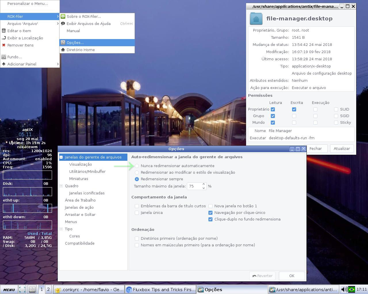 Byteria: Aprendendo a lidar com IceWM no antiX