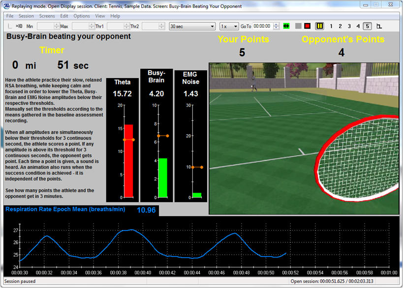 Biofeedback Federation of Europe: Tennis Anyone? New Software Suite Now ...