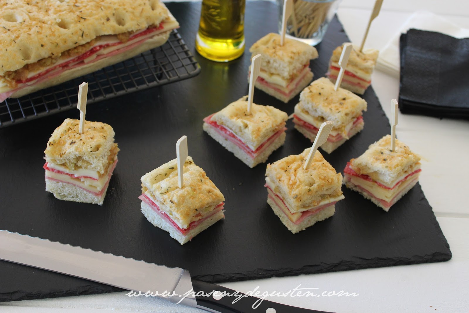 FOCACCIA RELLENA. - PASEN Y DEGUSTEN