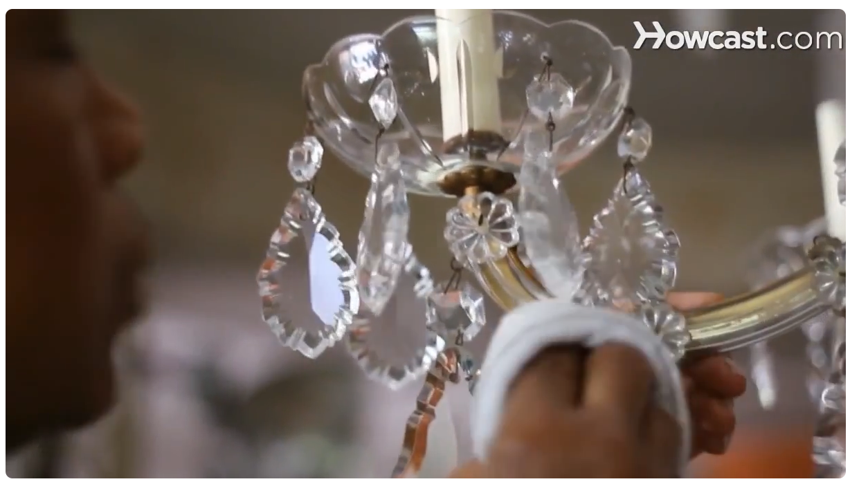 Cleaning the Chandelier Crystals | Chandelier Crystals