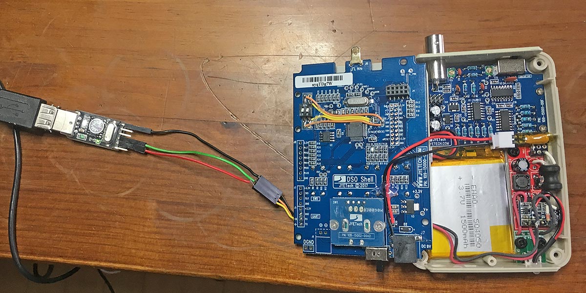 猫とまったり: DSO shell 150 Oscilloscope kit