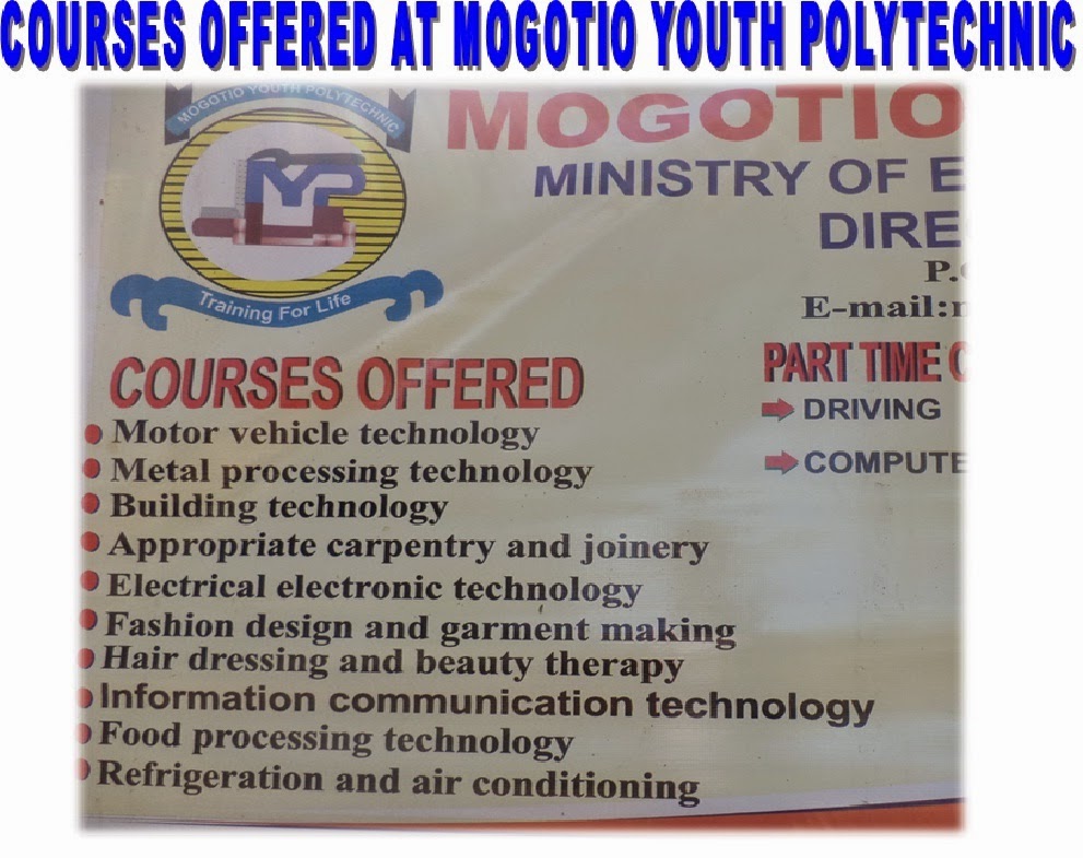 MOGOTIO YOUTH POLYTECHNIC
