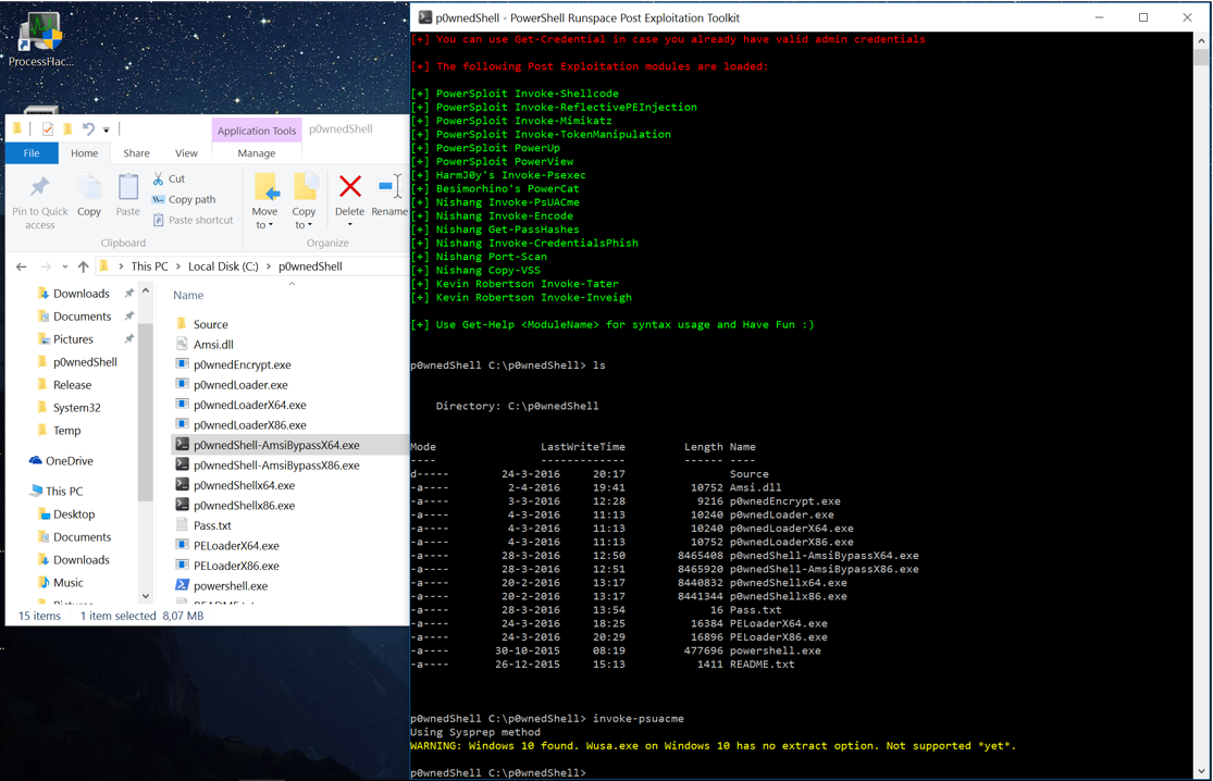 Bypassing Amsi using PowerShell 5 DLL Hijacking