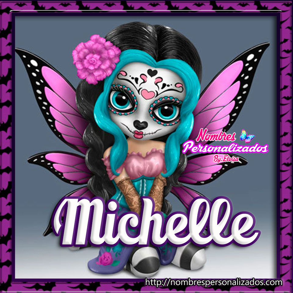 Catrina Mariposa con Nombres (M)